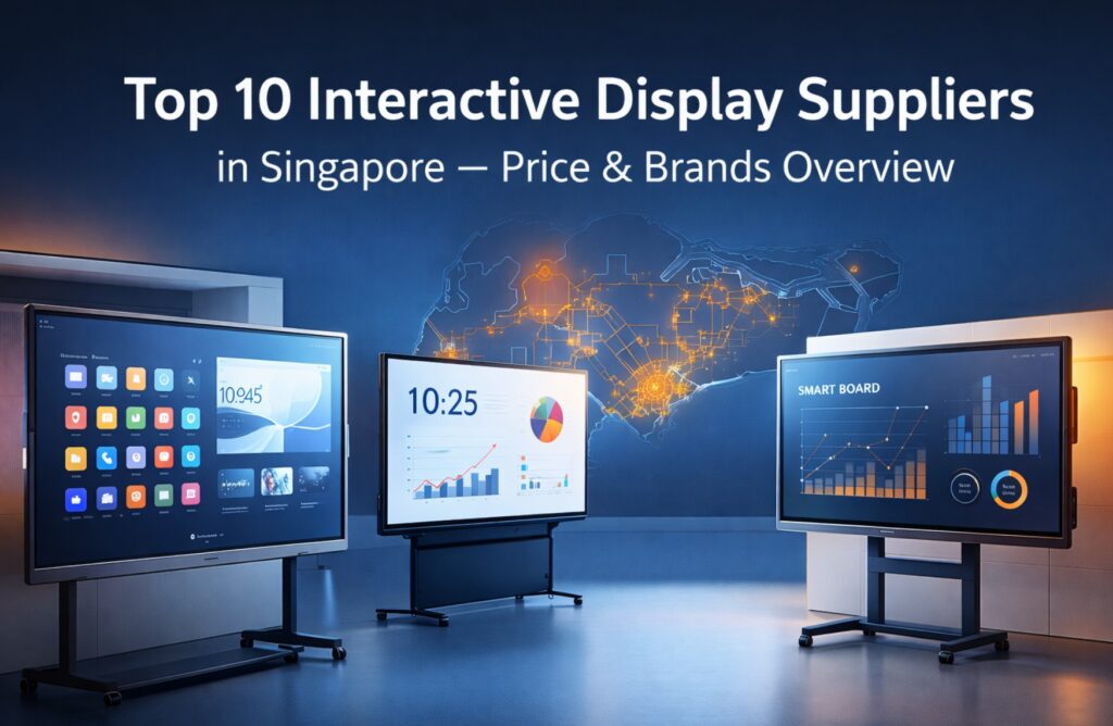 Top 10 Interactive Display Suppliers in Singapore - Price & Brands ...